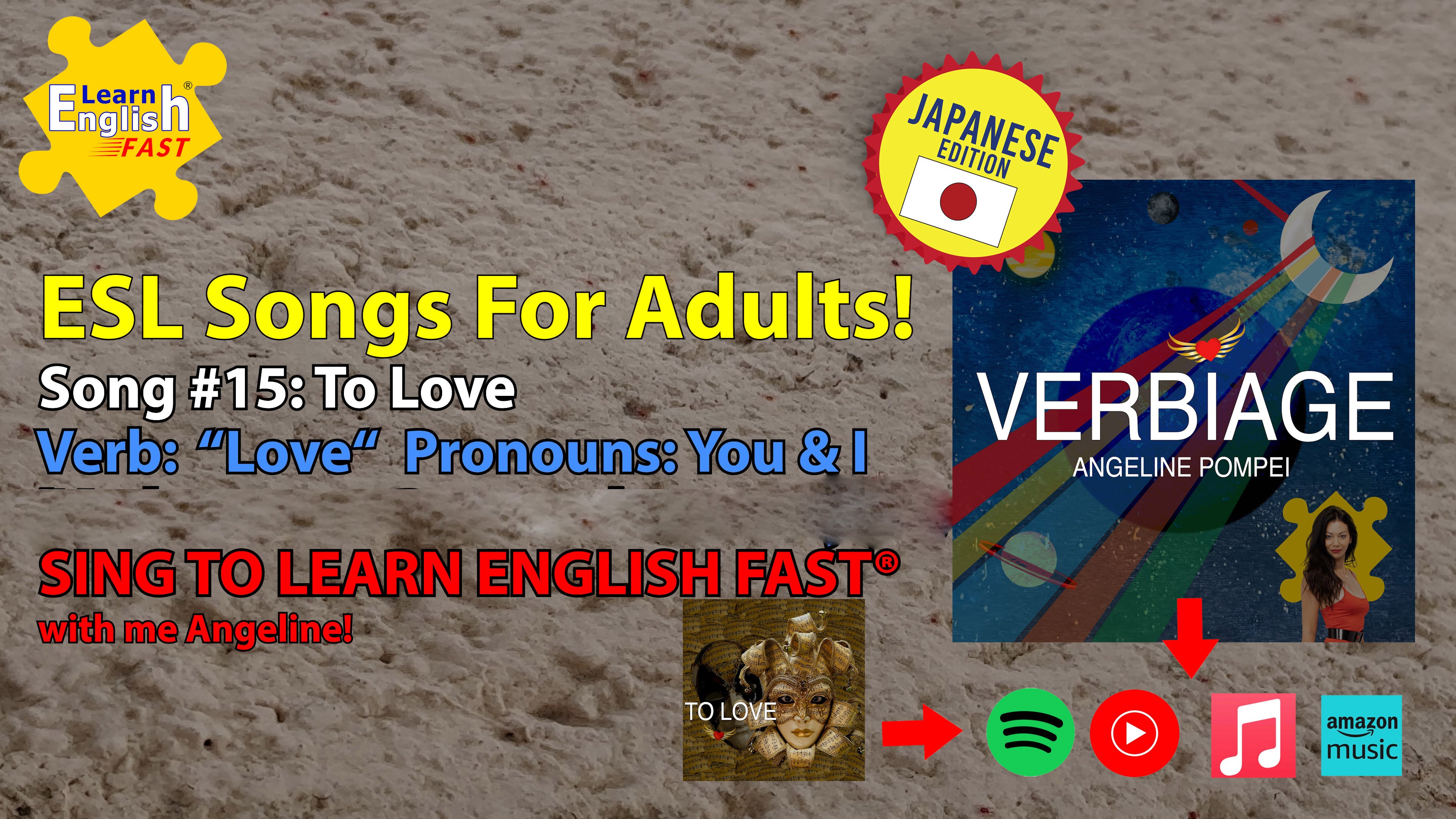 To love 🎵 song for learning English grammar with translated lyrics ... To love 🎵 song for learning English grammar with translated lyrics ...